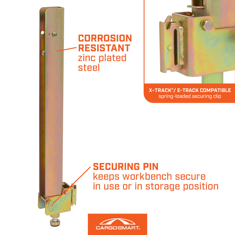 Folding Workbench Track Brackets – CargoSmart LLC