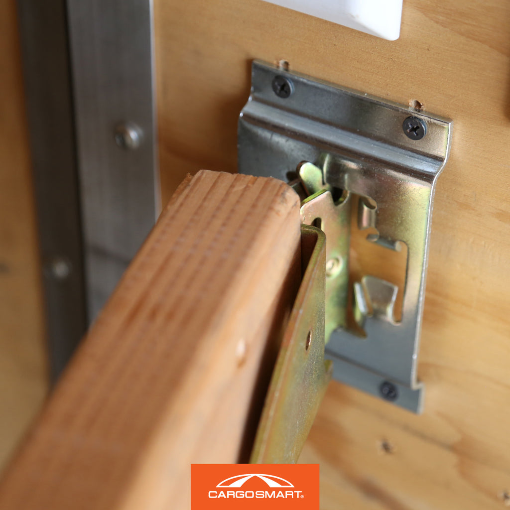 Single X-Track® Rail in Zinc – CargoSmart LLC