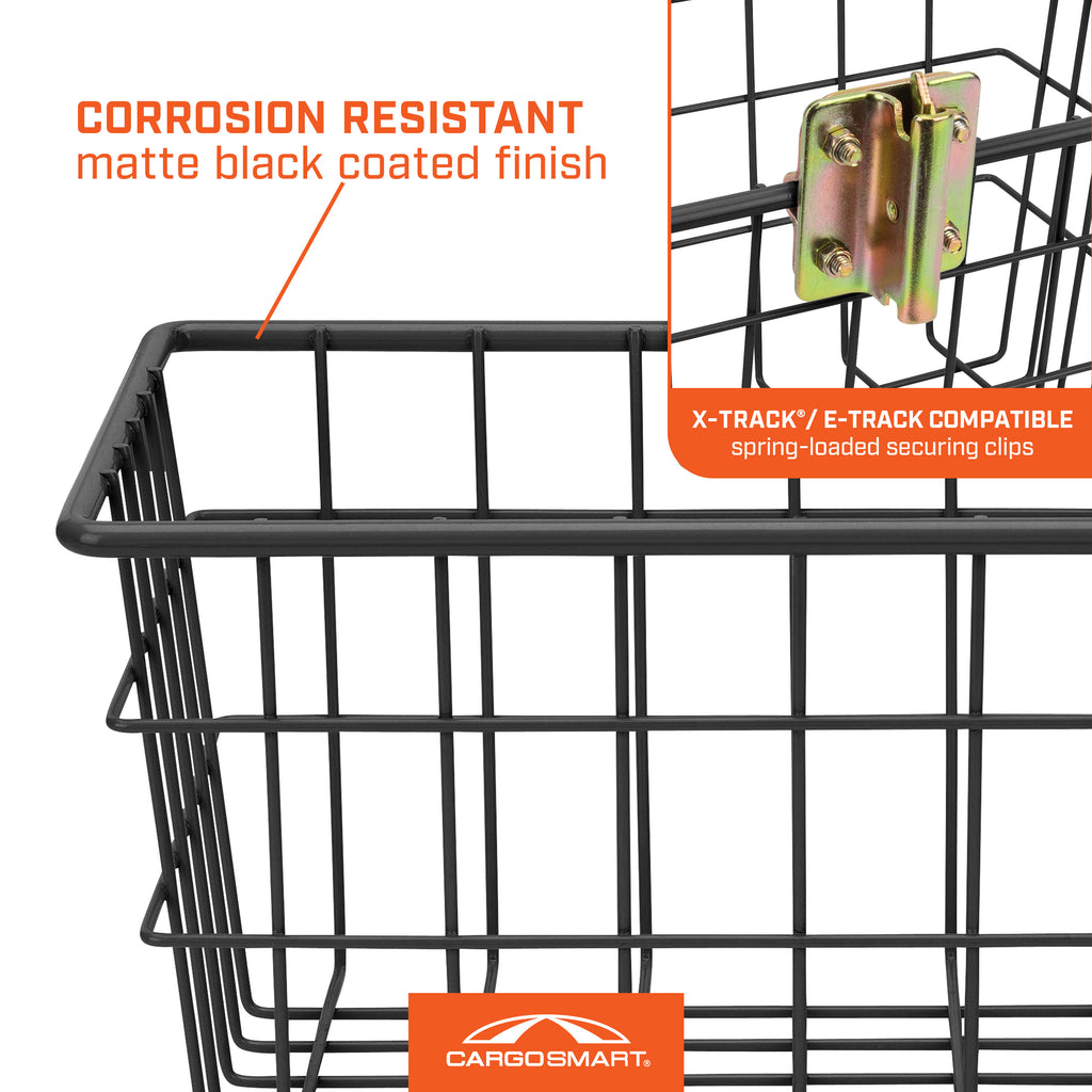 Small Wire Basket - Matte Black – CargoSmart LLC