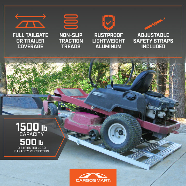 Tri-Fold Ramp with Treads – CargoSmart LLC