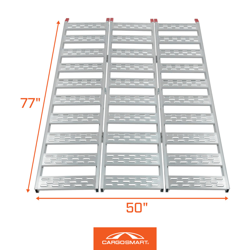 Tri-Fold Ramp with Treads – CargoSmart LLC