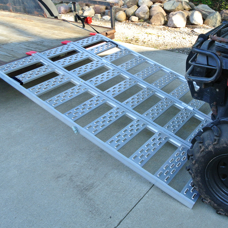 Tri-Fold Ramp with Treads – CargoSmart LLC
