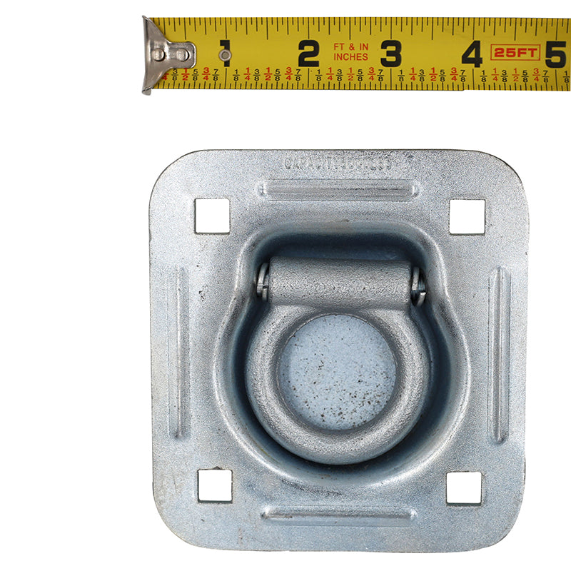 Standard Duty Bolt On Recessed Mount D-Ring - Zinc Plated – CargoSmart LLC