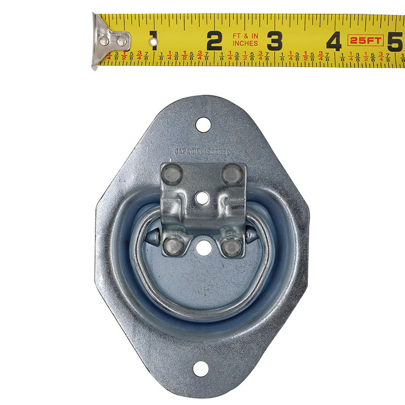 Light Duty Bolt On Recessed Mount D-Ring - 4 pack – CargoSmart LLC